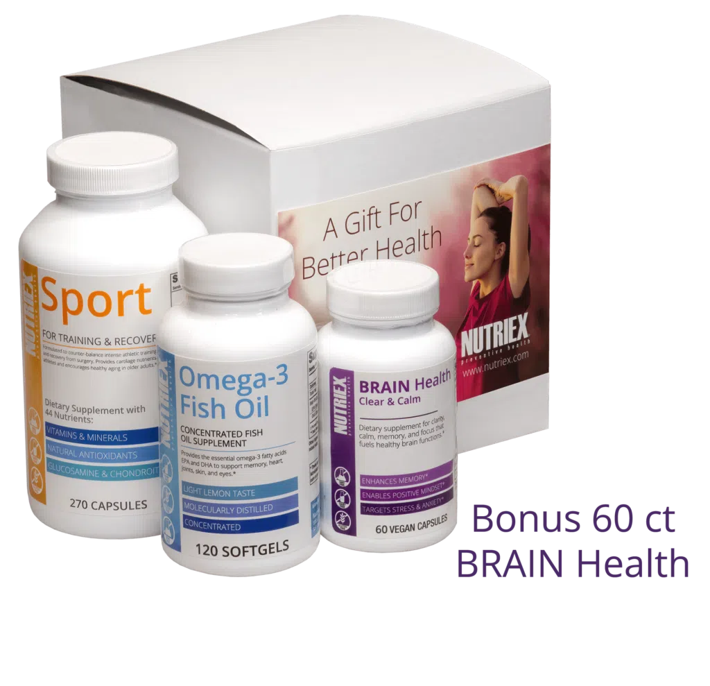 Nutriex Sport & Omega-3 Gift Box – Nutriex Preventive Health